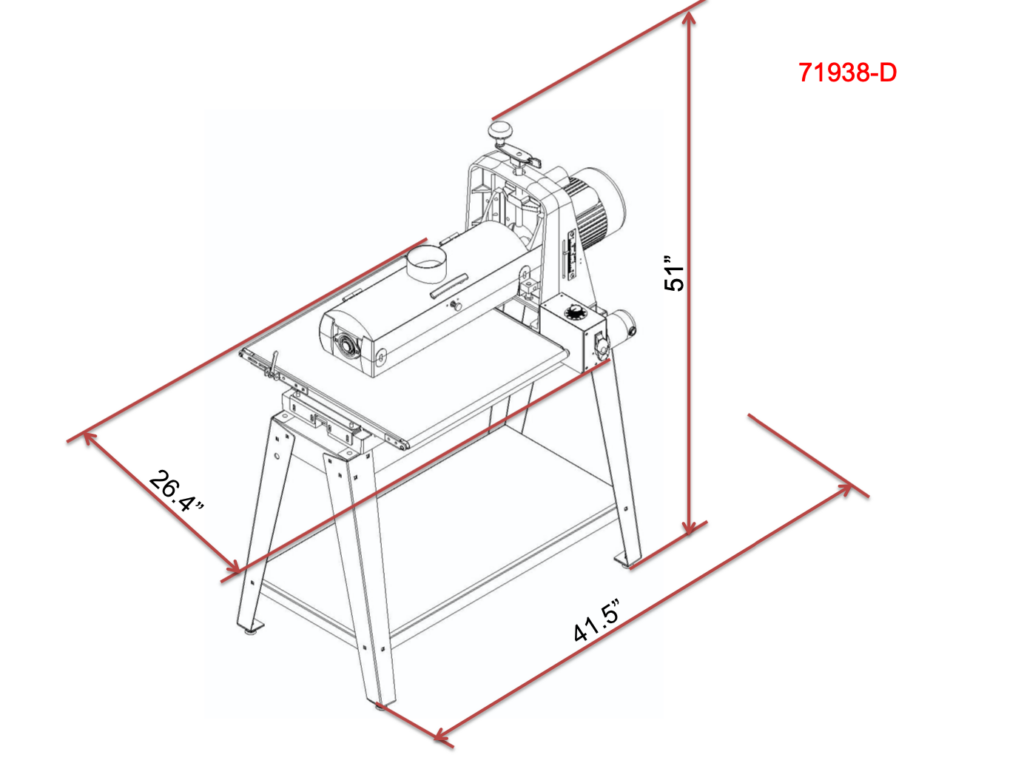 19-38 Drum Sander